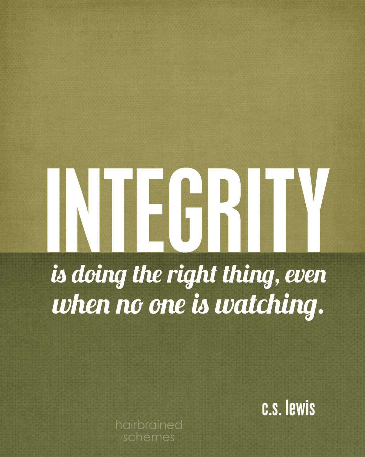 Integrity | thezombieshuffle
